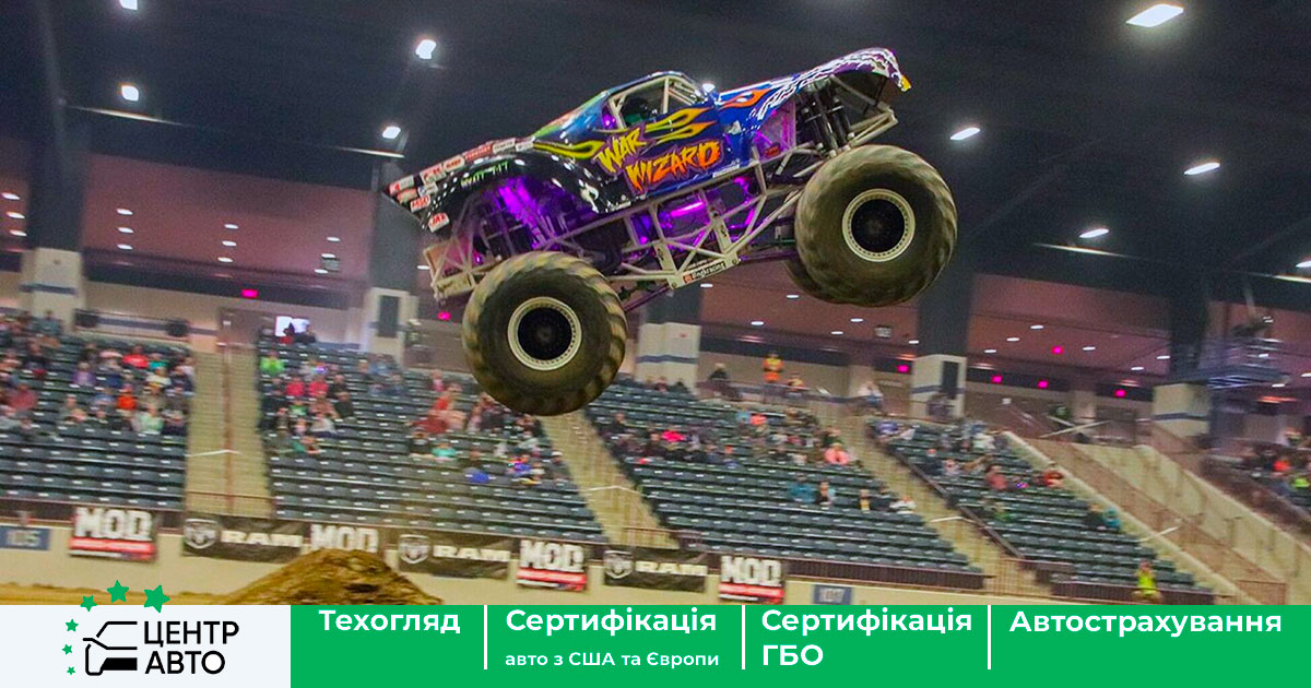 Шоу справжніх американських монстр-траків вперше в Україні